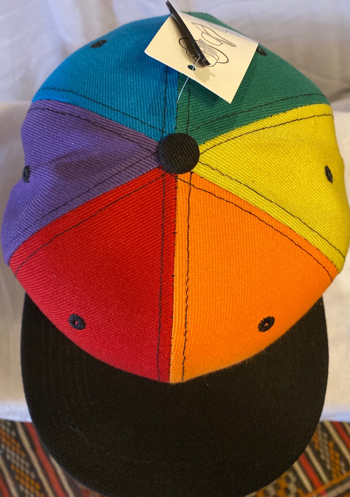 Rainbow LGBTQ Cap Pride Hat Pride Snap Back | Etsy