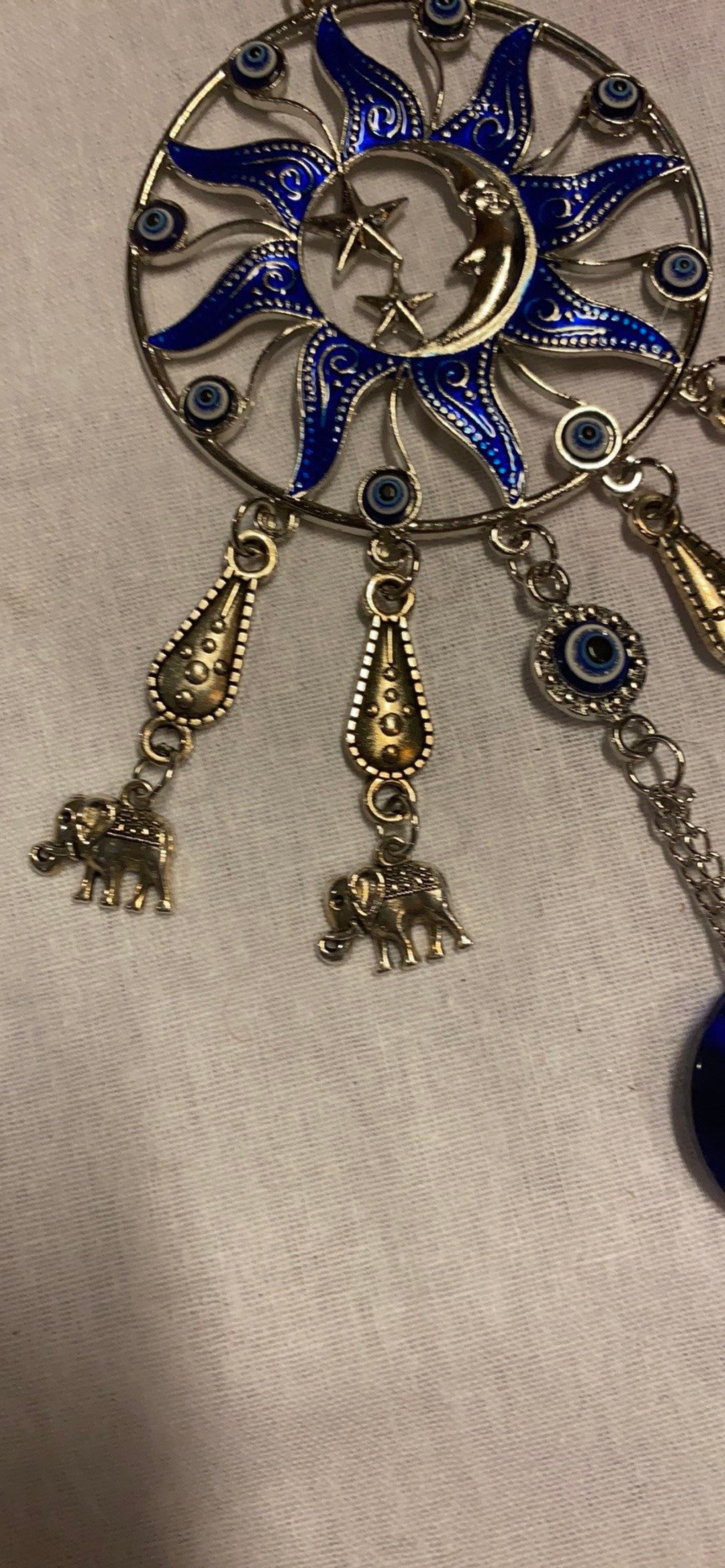 Evil Eye Sun and Moon Wall Hanging Sun Moon Home Decor | Etsy