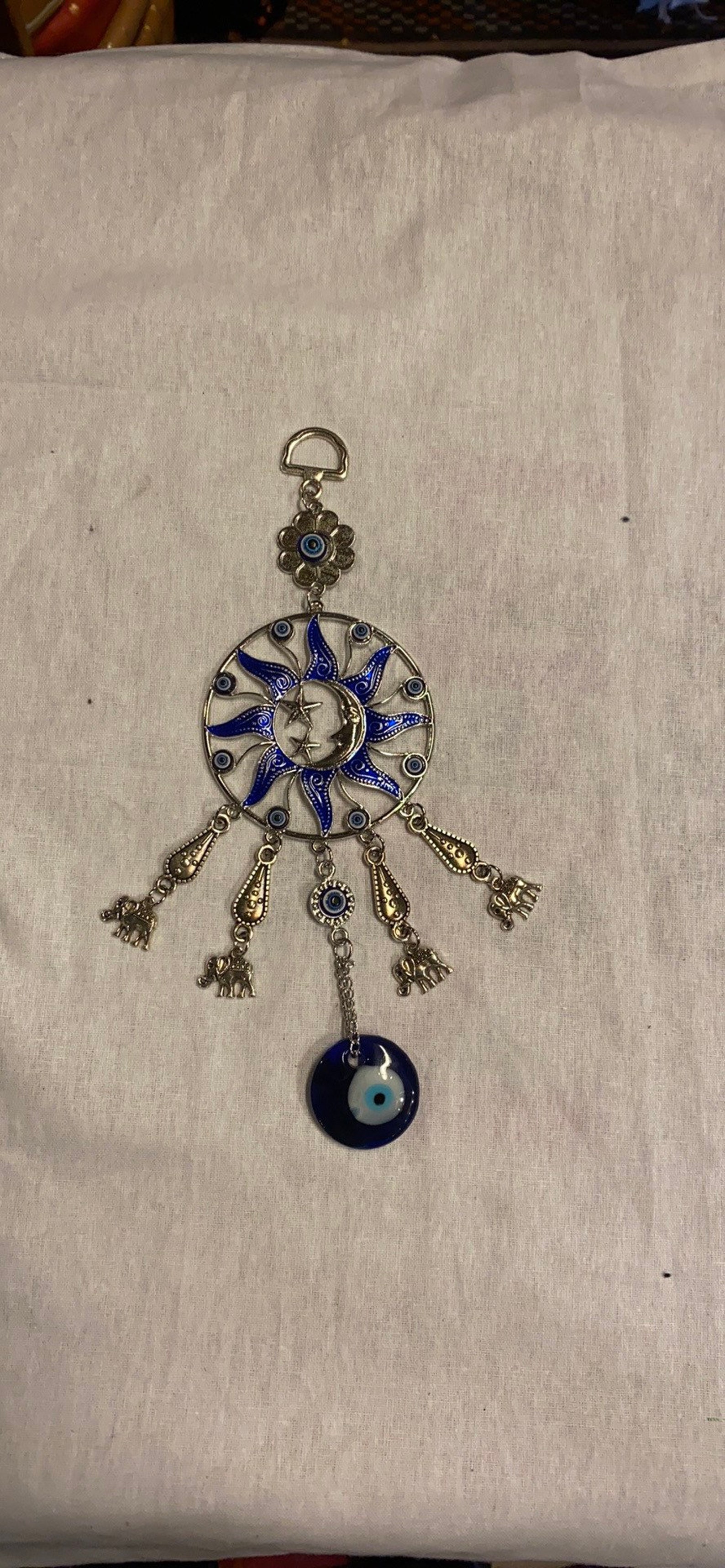 Evil Eye Sun and Moon Wall Hanging Sun Moon Home Decor | Etsy