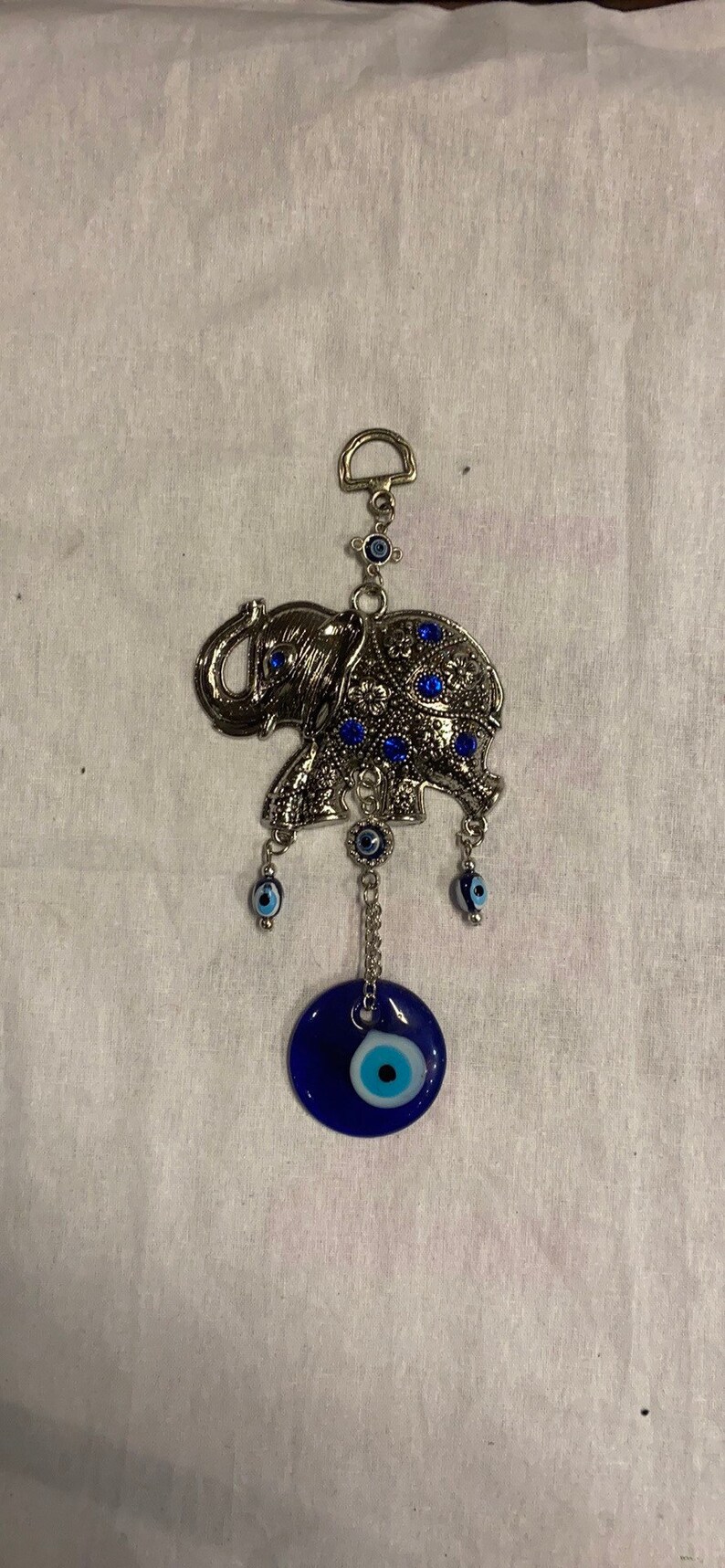 Evil Eye Elephant Wall Hanging, Elephant Home Decor - Etsy