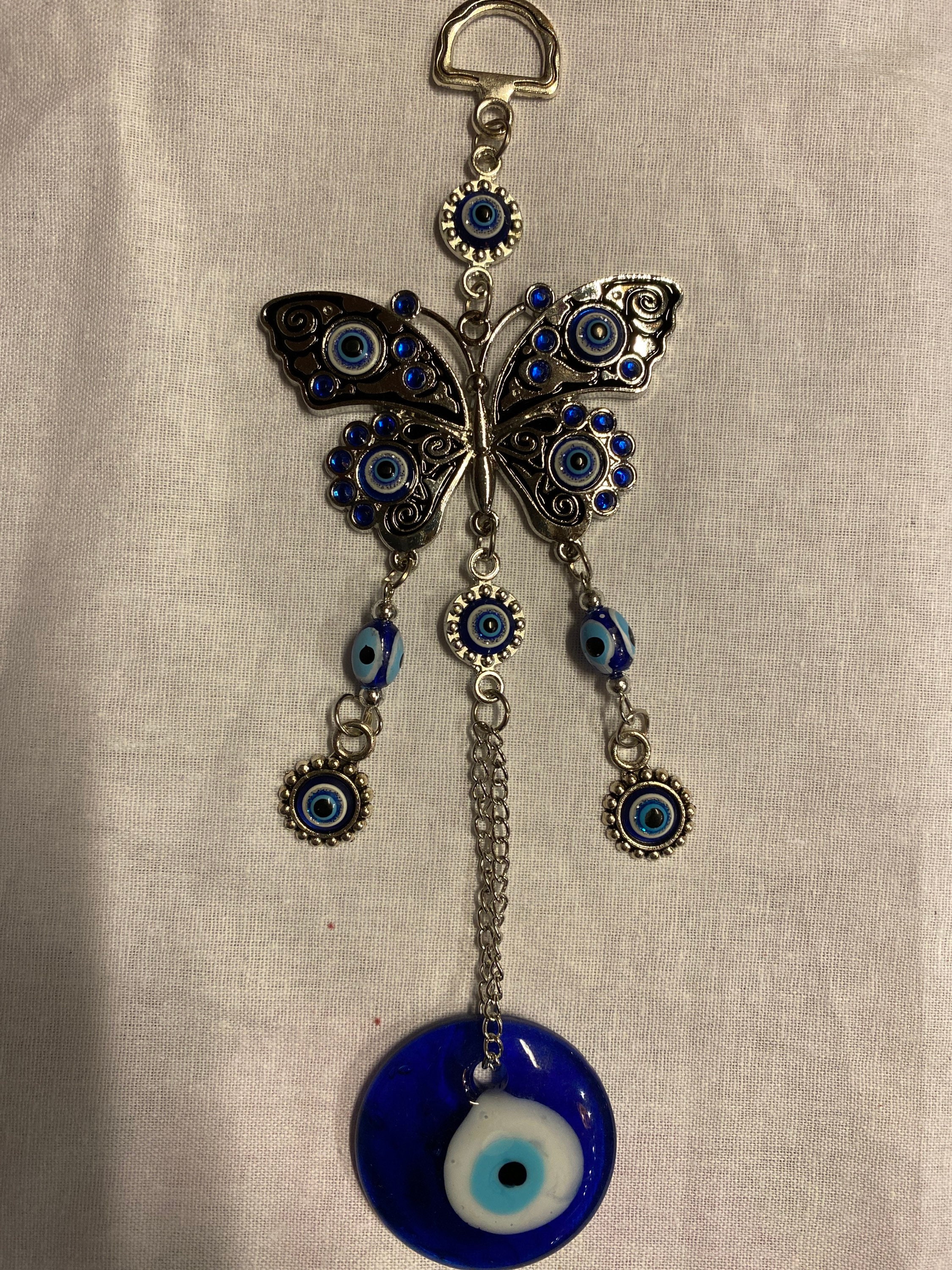 Evil Eye Butterfly Wall Hanging Butterfly Wall Decor | Etsy