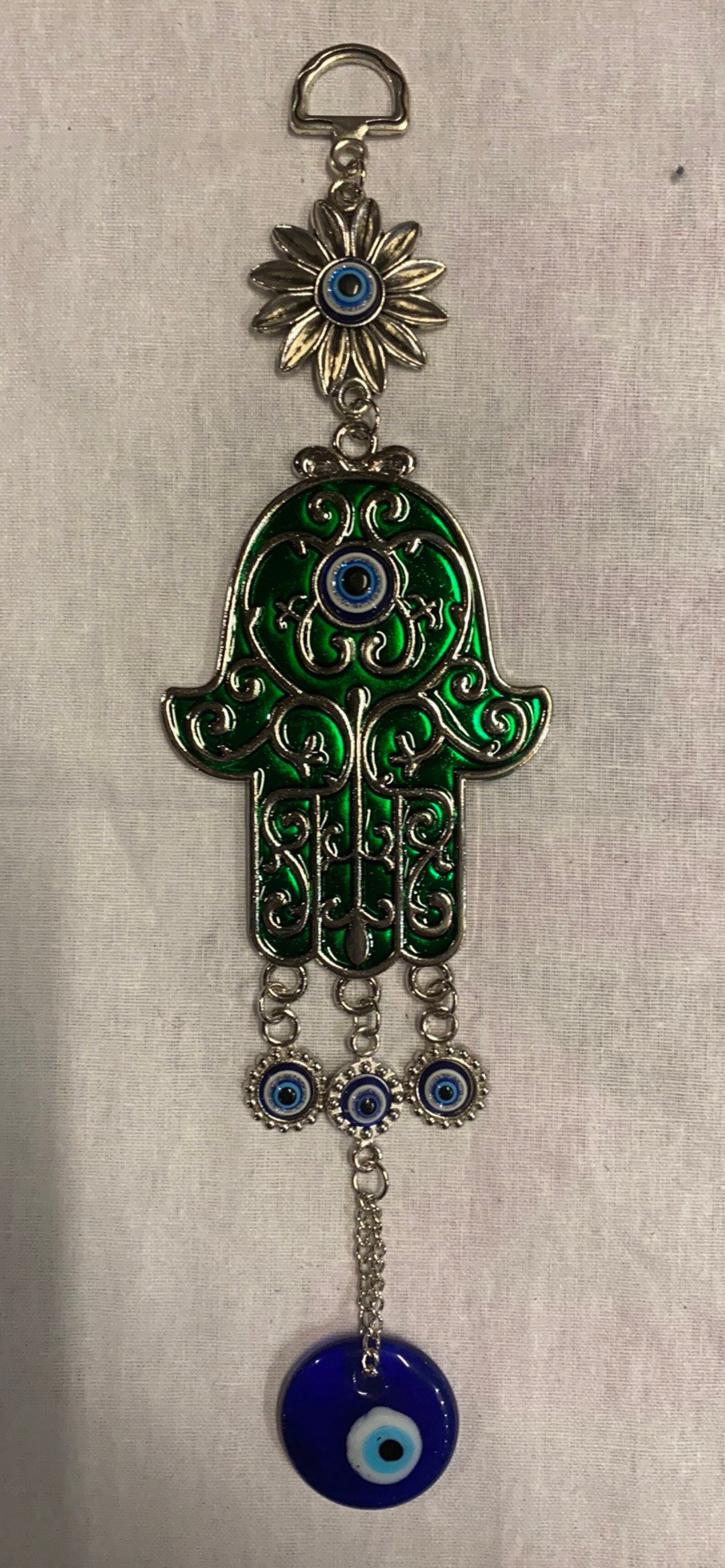 Evil Eye Hamsa Wall Hanging Hamsa Wall Decor Energy - Etsy Sweden