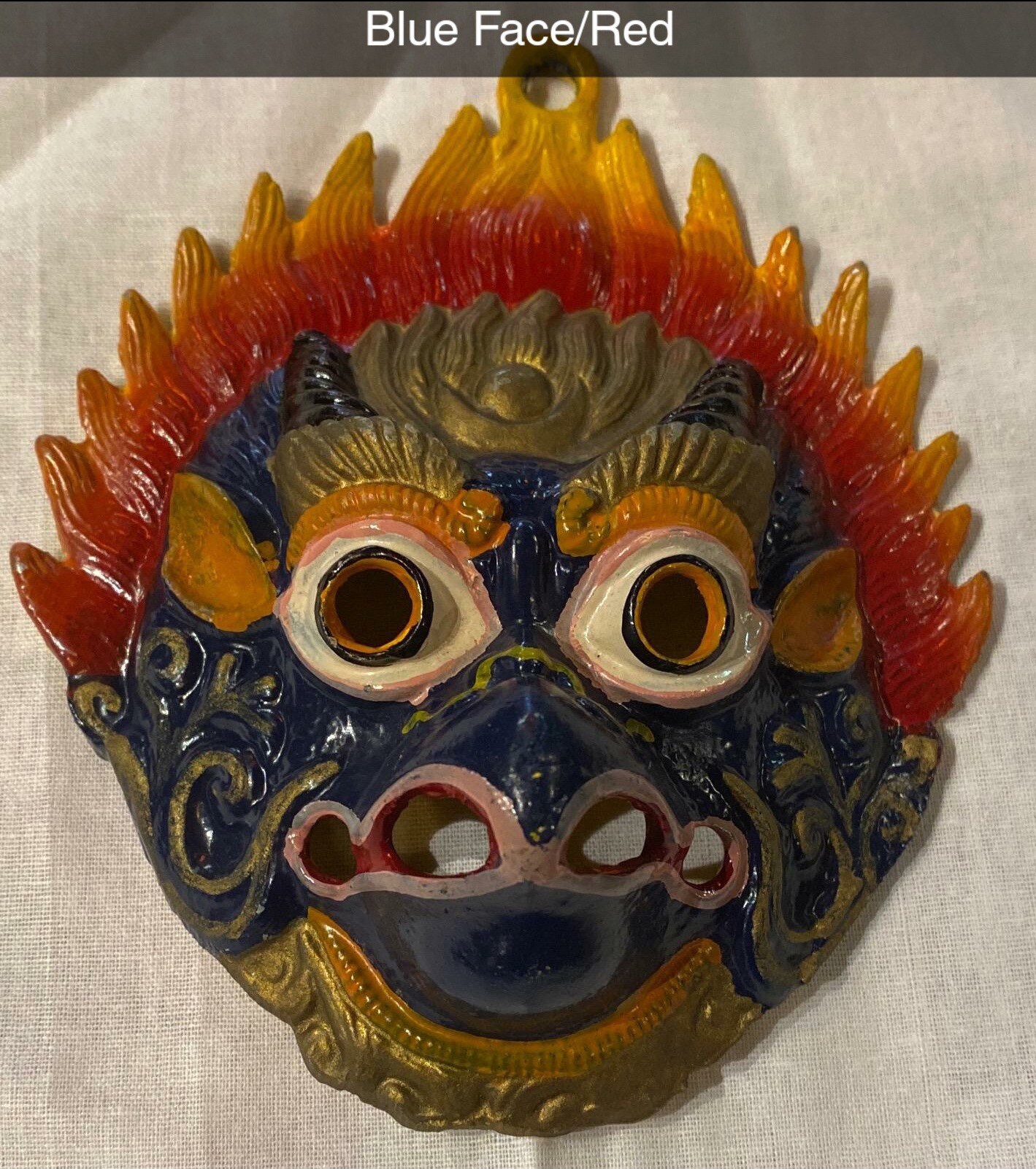 Brass Nepalese Dragon Masks Dragon Mask Wall Decor Handmade | Etsy