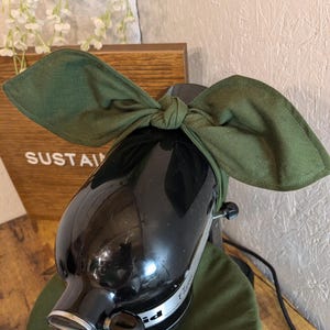 Bow and Mixing Bowl Cover - Two-piece Kitchenaid Mixer Bowl Cover and ...