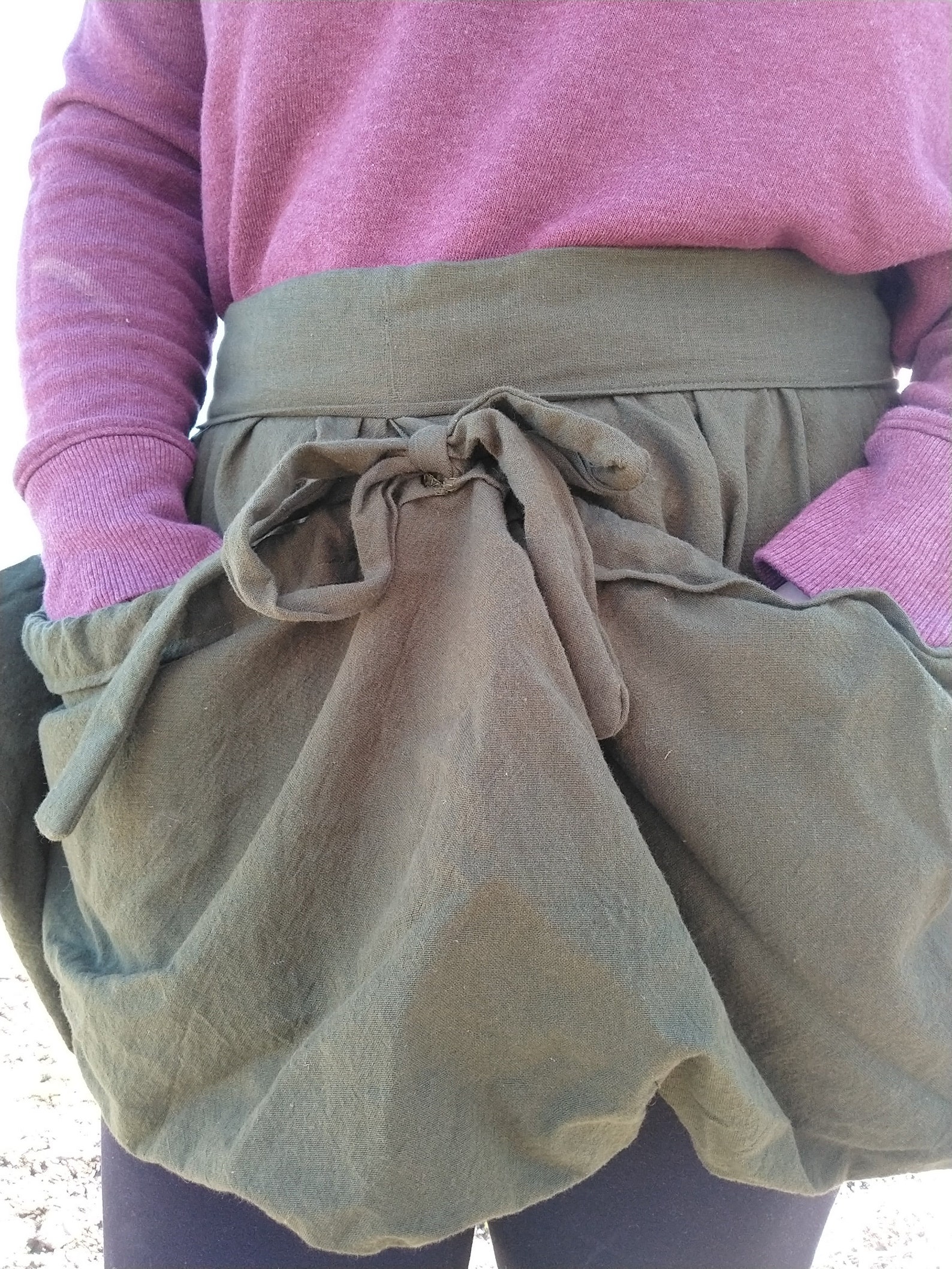 Gathering Apron Sewing Pattern L Digital PDF Download L - Etsy