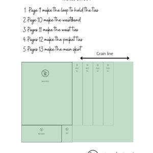 Gathering Apron Sewing Pattern L Digital PDF Download L Harvest Apron L ...