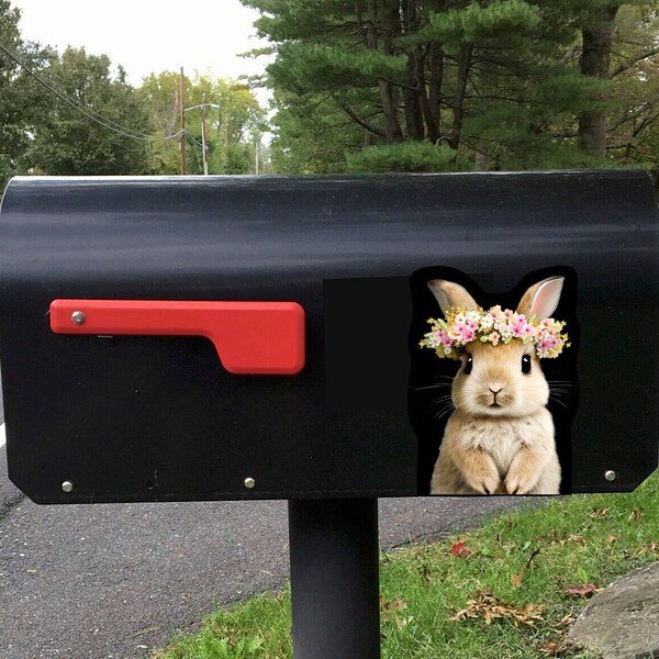Bunny and Mailbox - Etsy