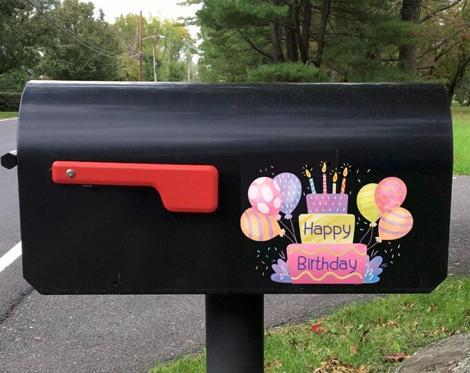 Mailbox Magnet-happy Birthday Cake - Etsy