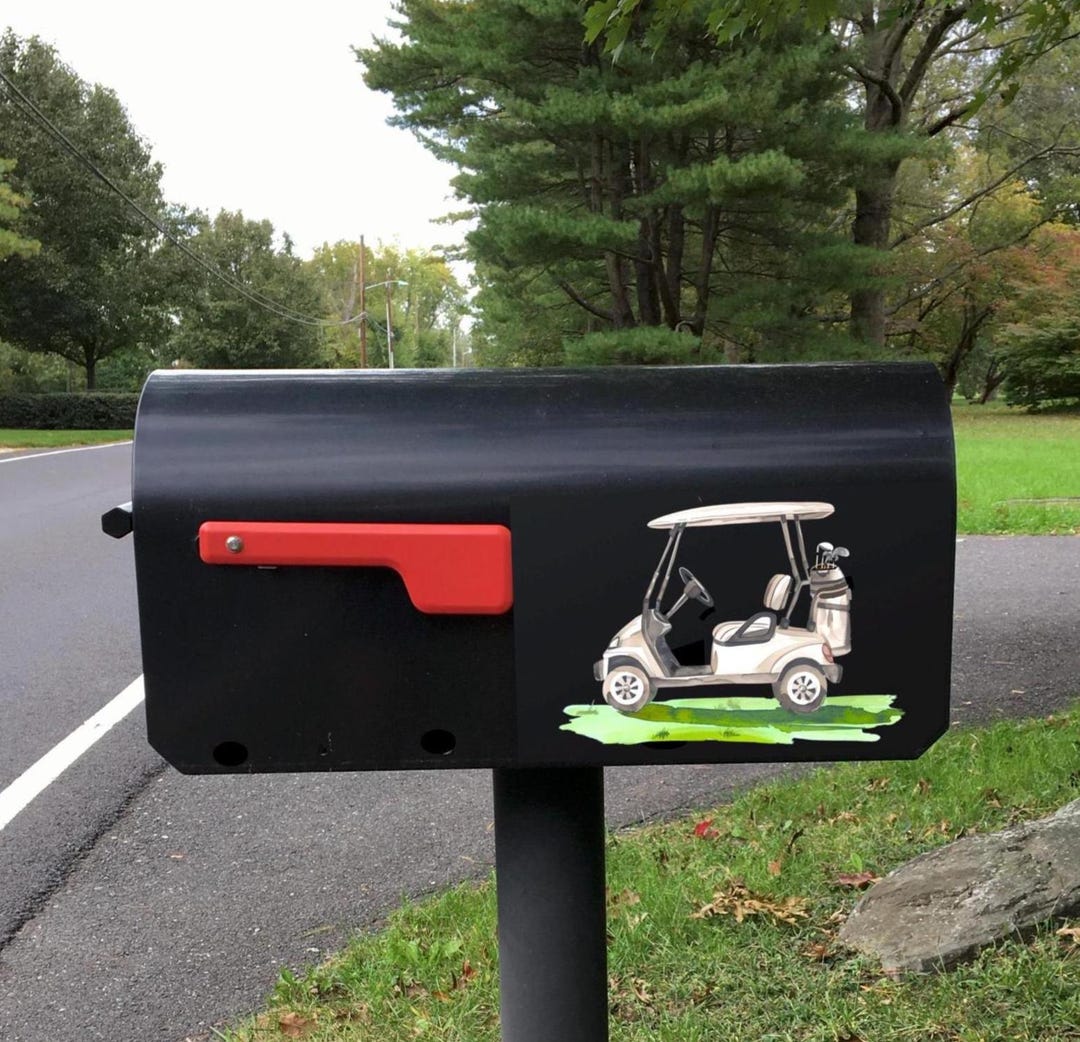 Mailbox Magnet-golf Cart - Etsy