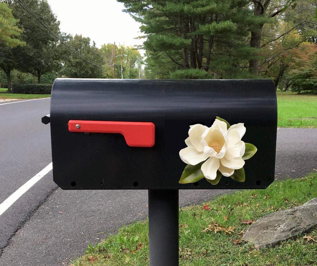 Mailbox Magnet- Magnolia Flower - Etsy