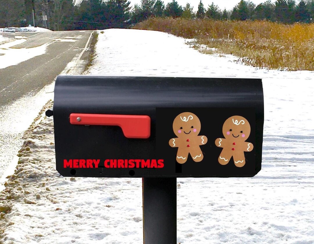 Mailbox Magnets-gingerbread Men - Etsy