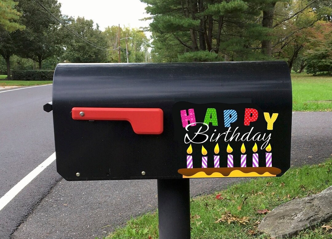 Mailbox Magnet-happy Birthday - Etsy