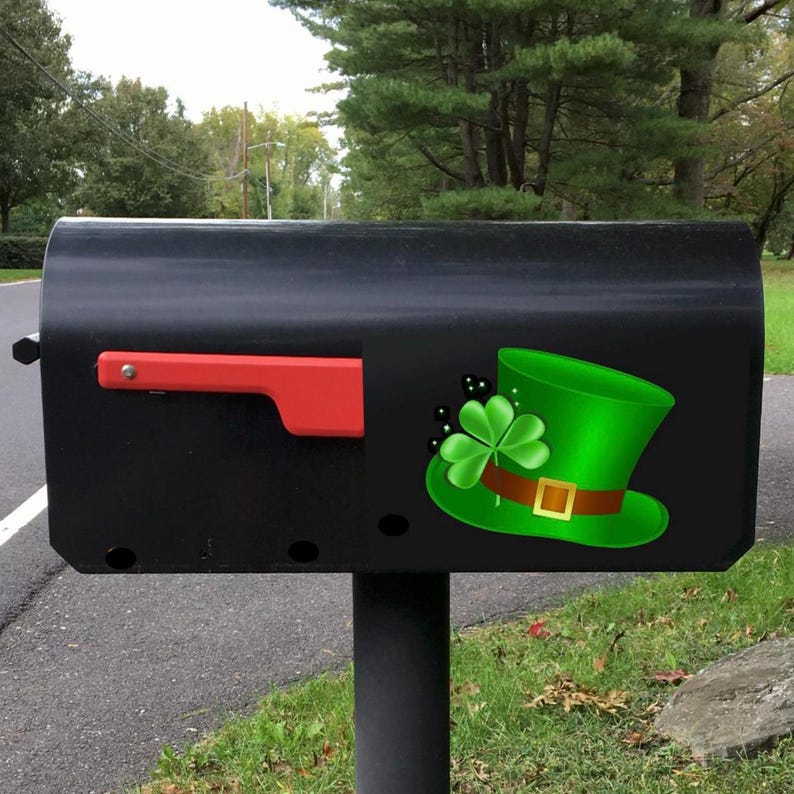 Mailbox Magnet- St.patrick's Day Hat - Etsy