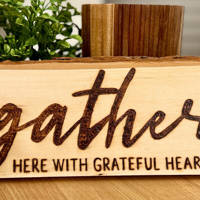 Pyrography Sign - Etsy