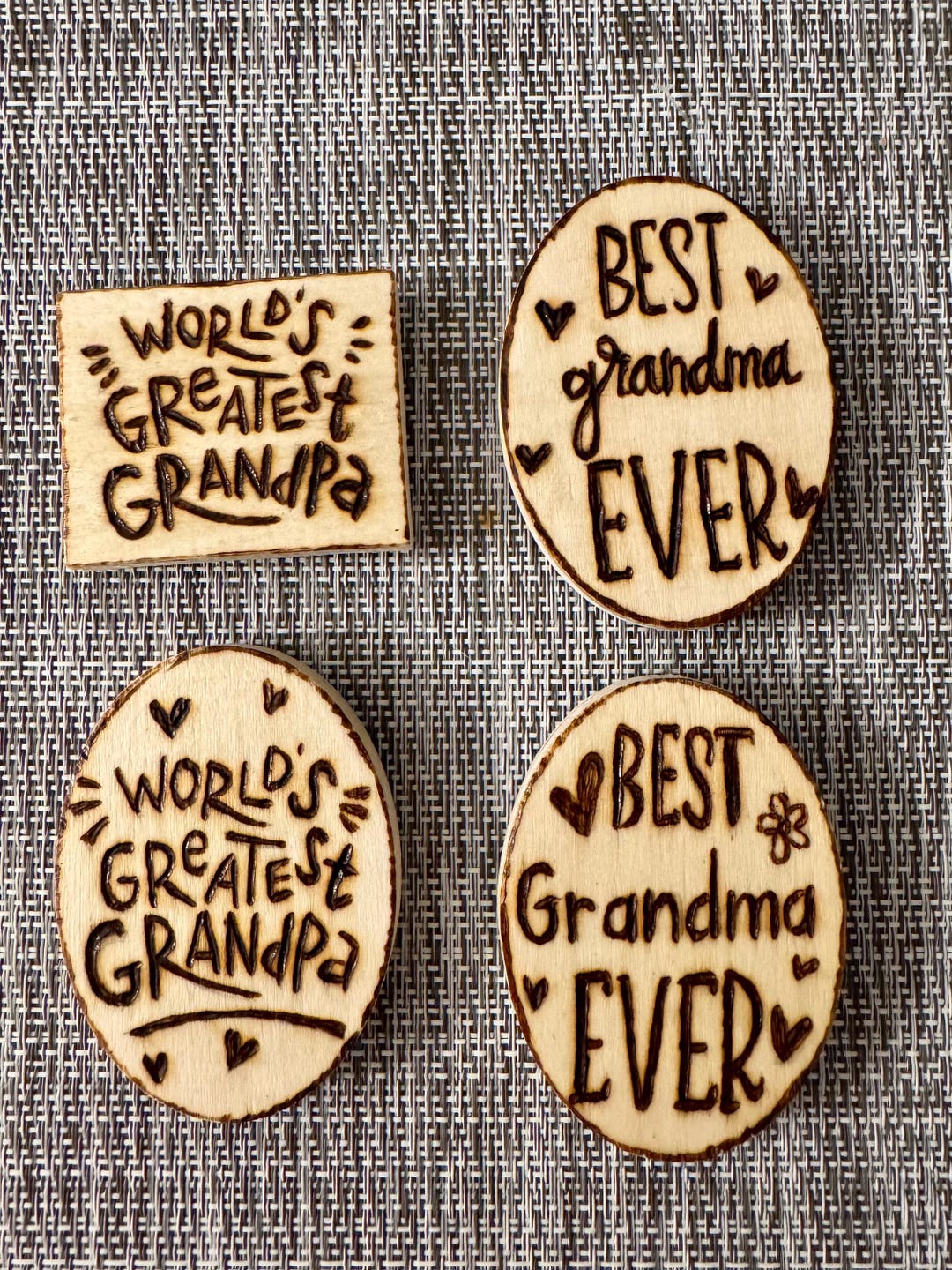 Custom, Wooden Magnets for Refrigerator; Cute Personalized Gifts for ...