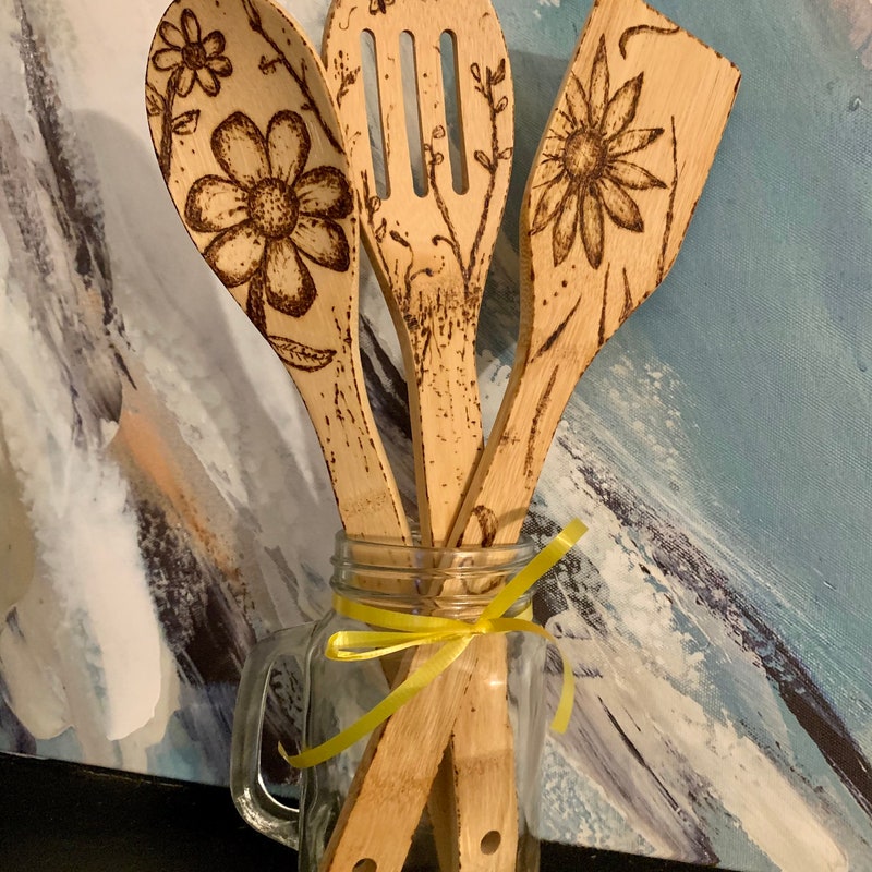 Kitchen Utensil Art - Etsy