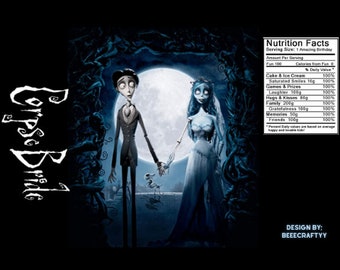Corpse Bride Template - Etsy UK