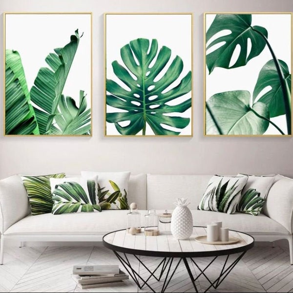 Botanical Canvas - Etsy