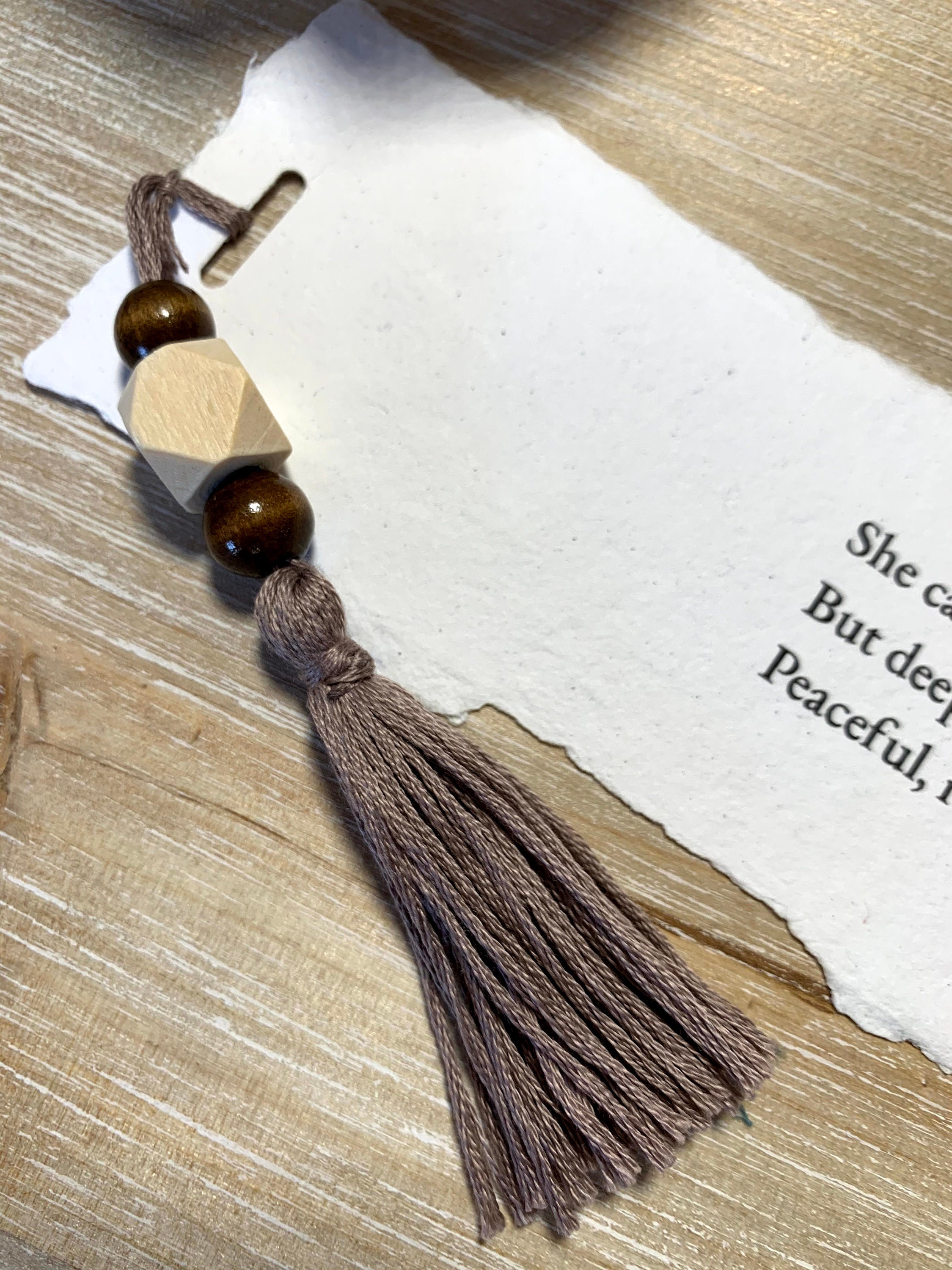 Calm Original Haiku Poem Bookmark | Etsy