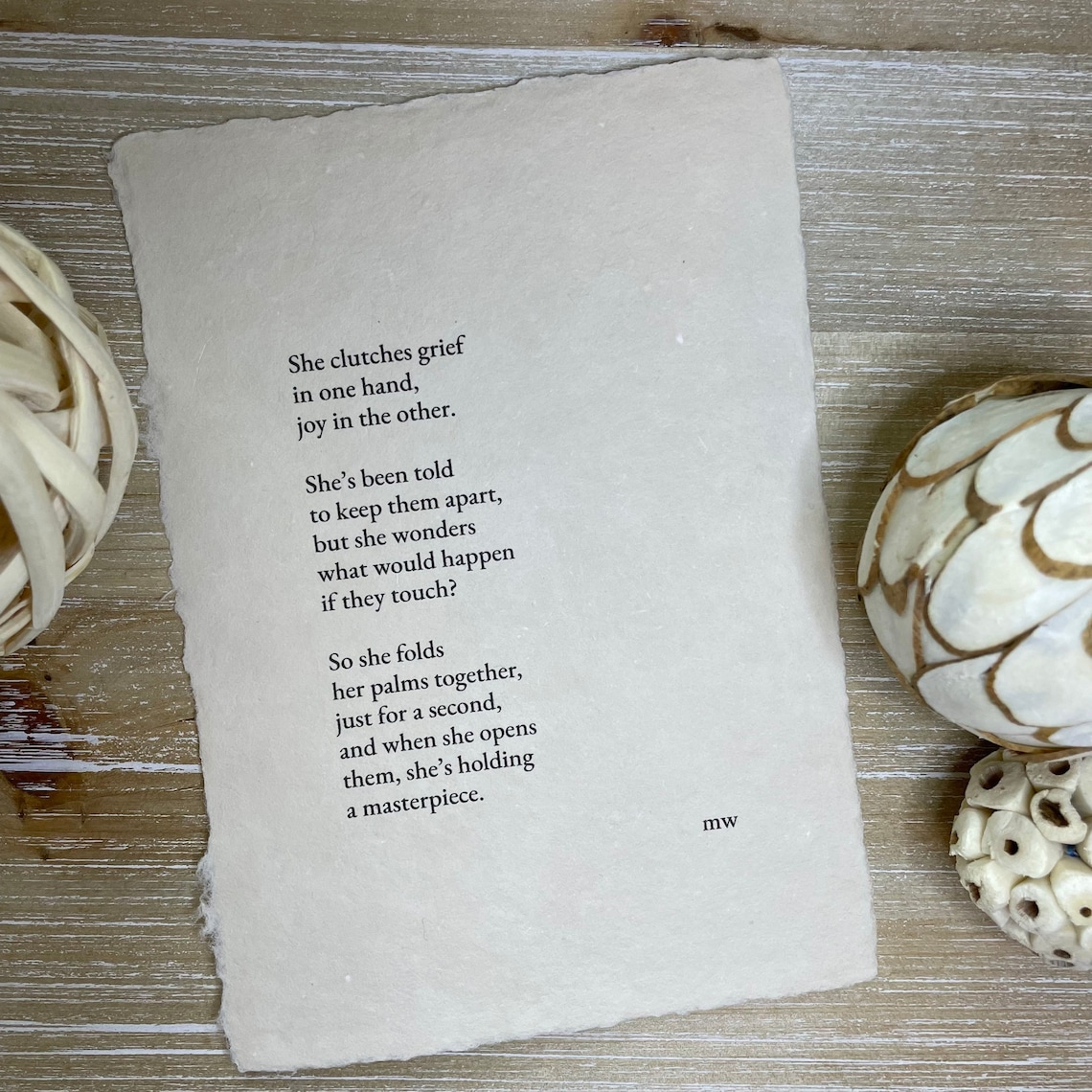 Masterpiece | Grief/joy Poem | Poetry Print - Etsy