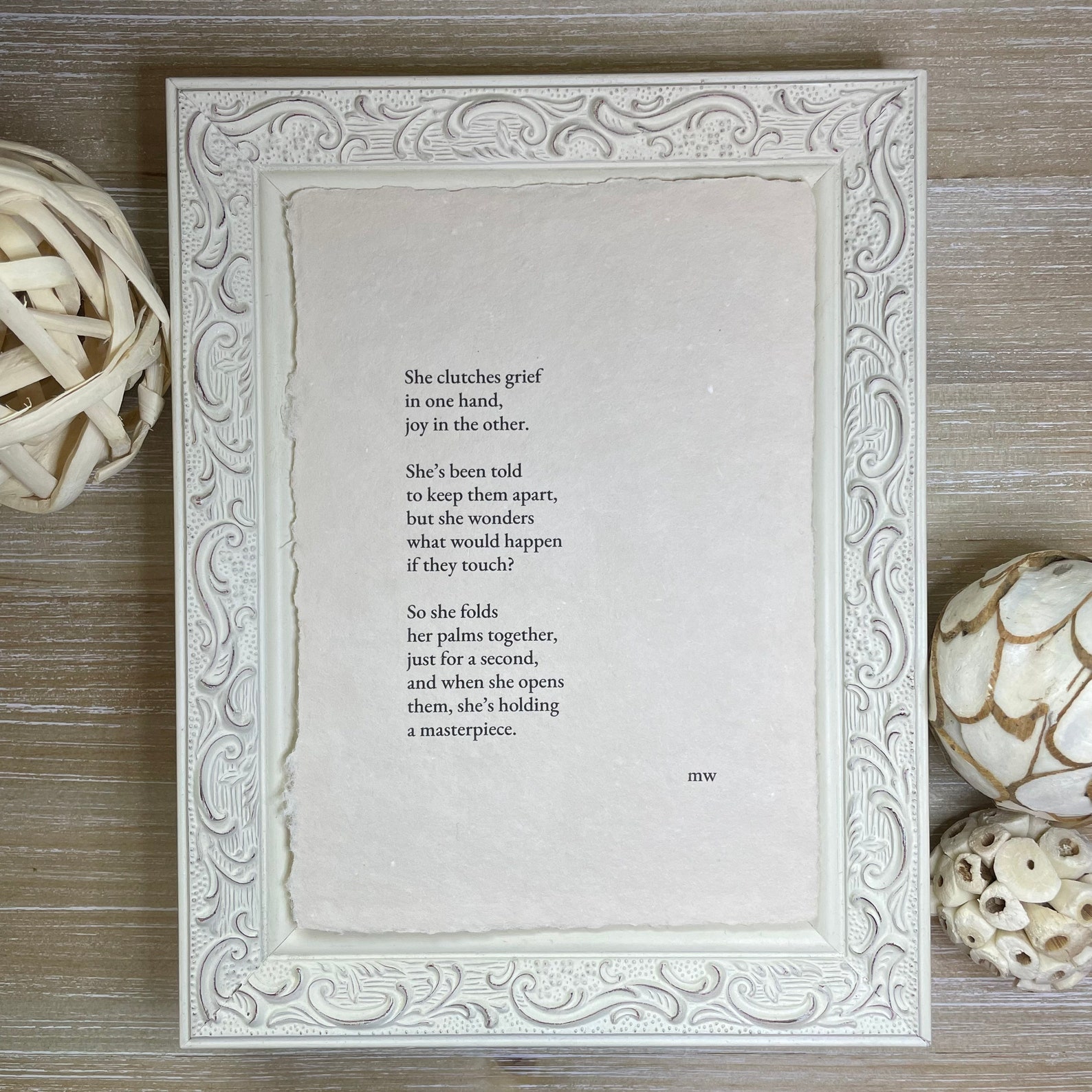 Masterpiece | Grief/joy Poem | Poetry Print - Etsy