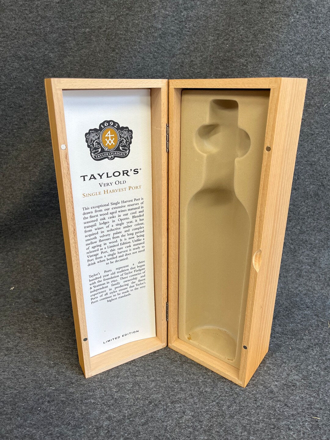 Port Box With Lid Single Bottle Size Crafts Storage - Etsy