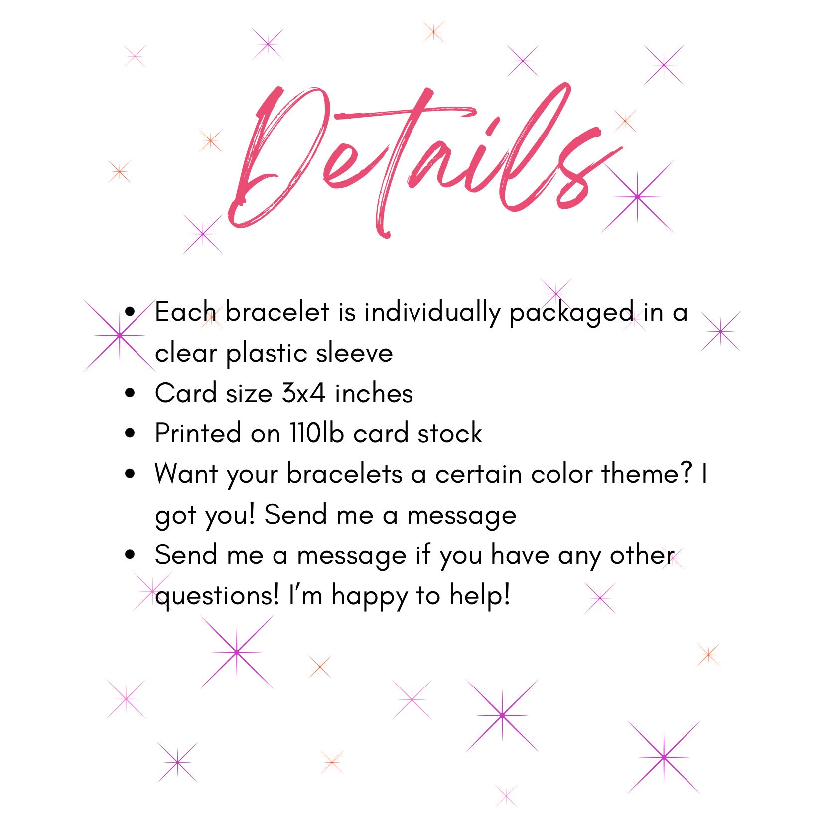 Friendship Bracelet Party Favors, Birthday Party Favor Friendship ...