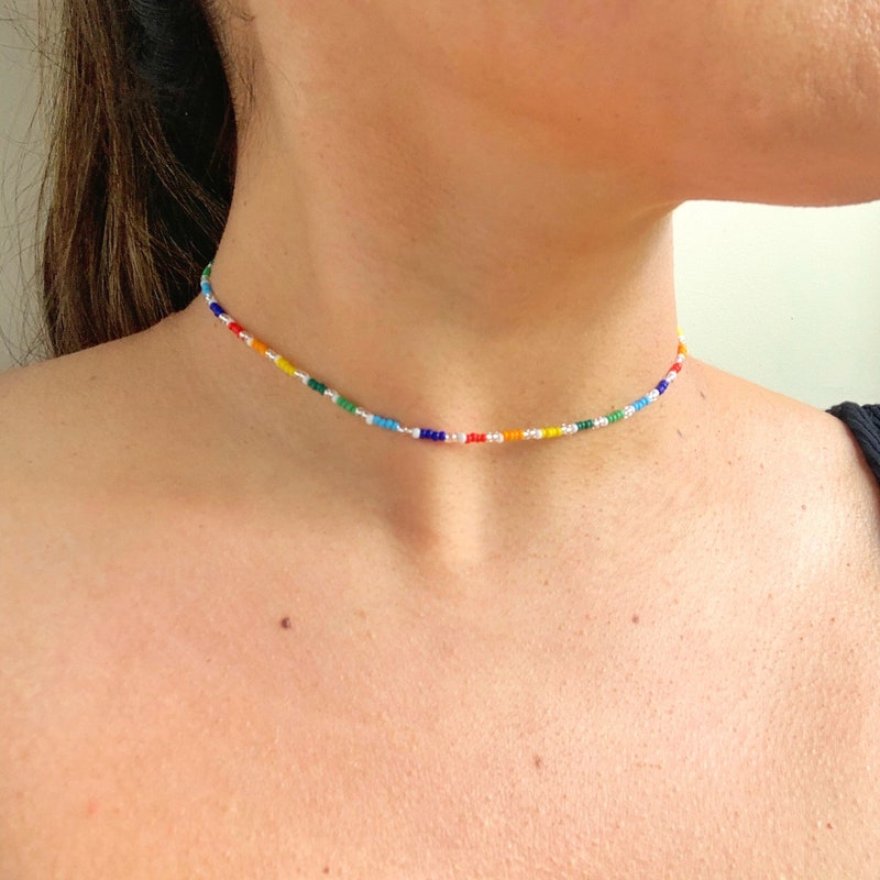 Pride Beads Necklaces - Etsy