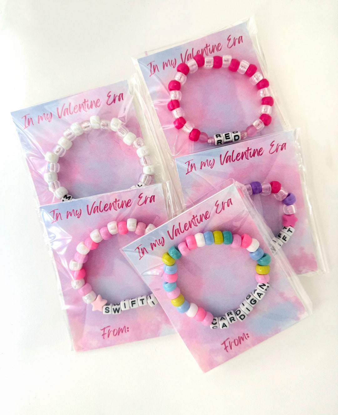 Friendship Bracelet Valentines, Valentines Day Friendship Bracelets for ...
