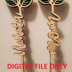 Name Rose SVG FILE ONLY - Etsy