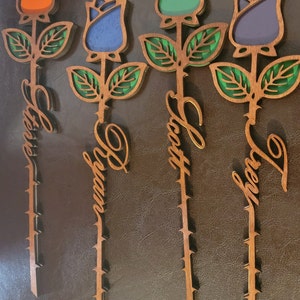 Name Rose SVG FILE ONLY - Etsy