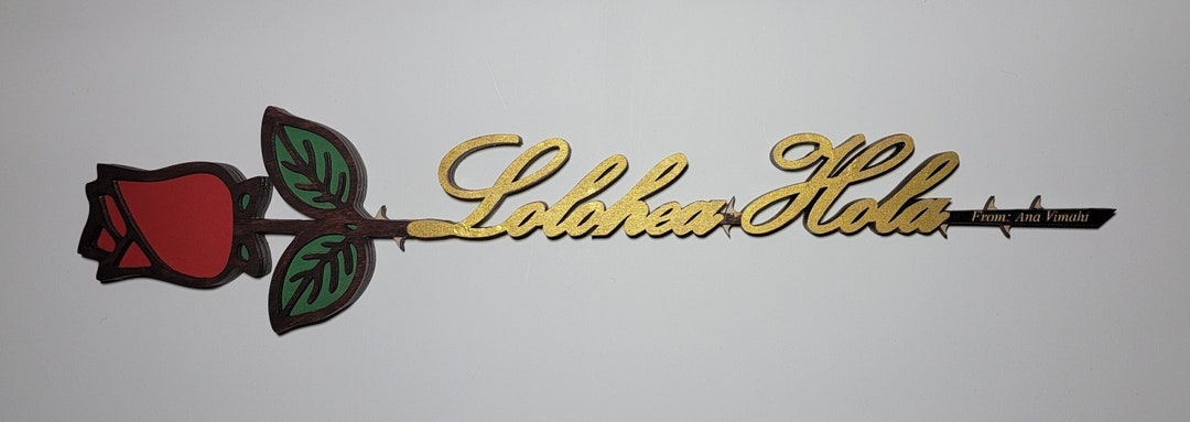 Name Rose SVG FILE ONLY - Etsy