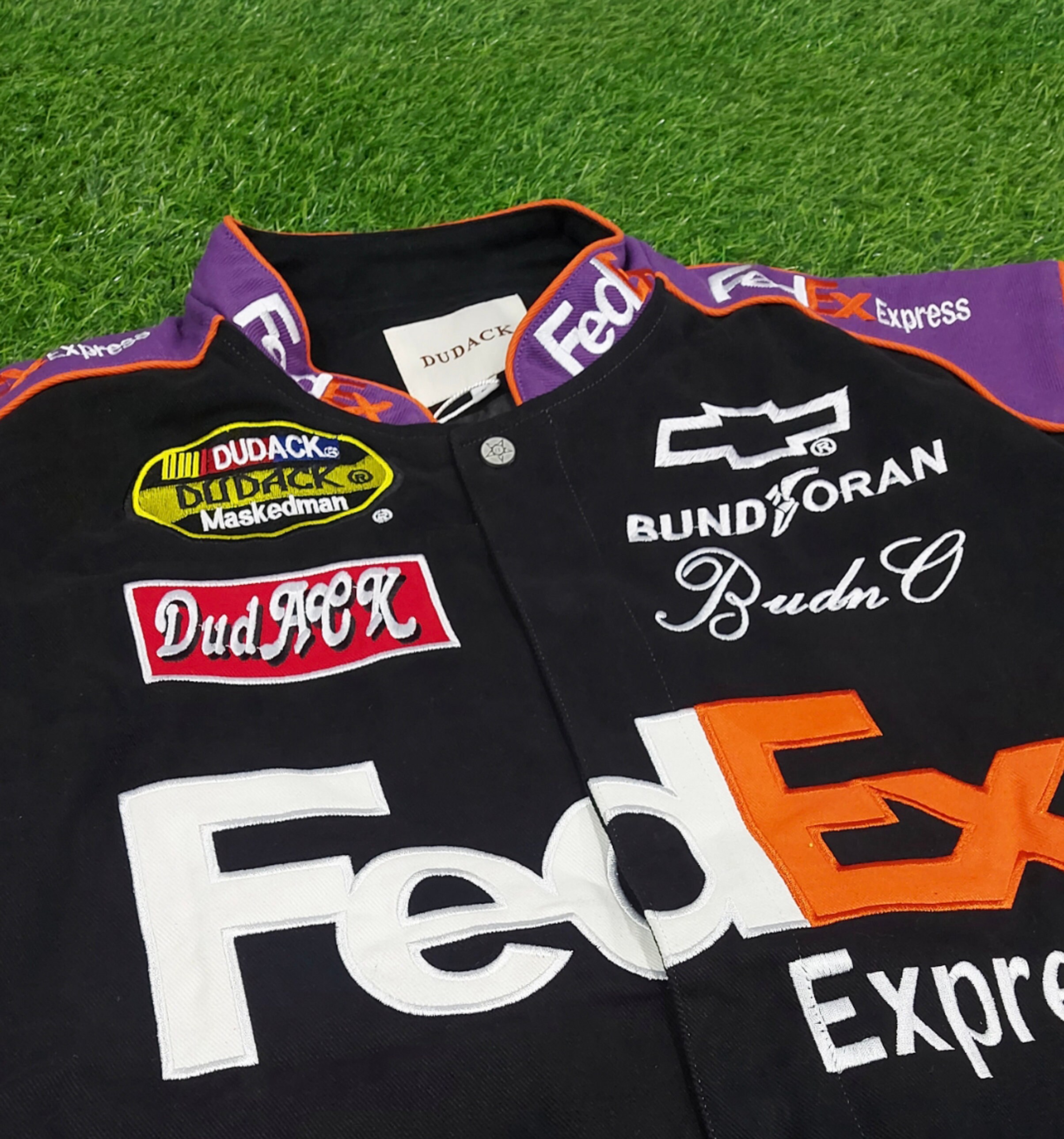 いただいた fedex vintage heavy outer jacketの通販 by あ｜ラクマ えることは