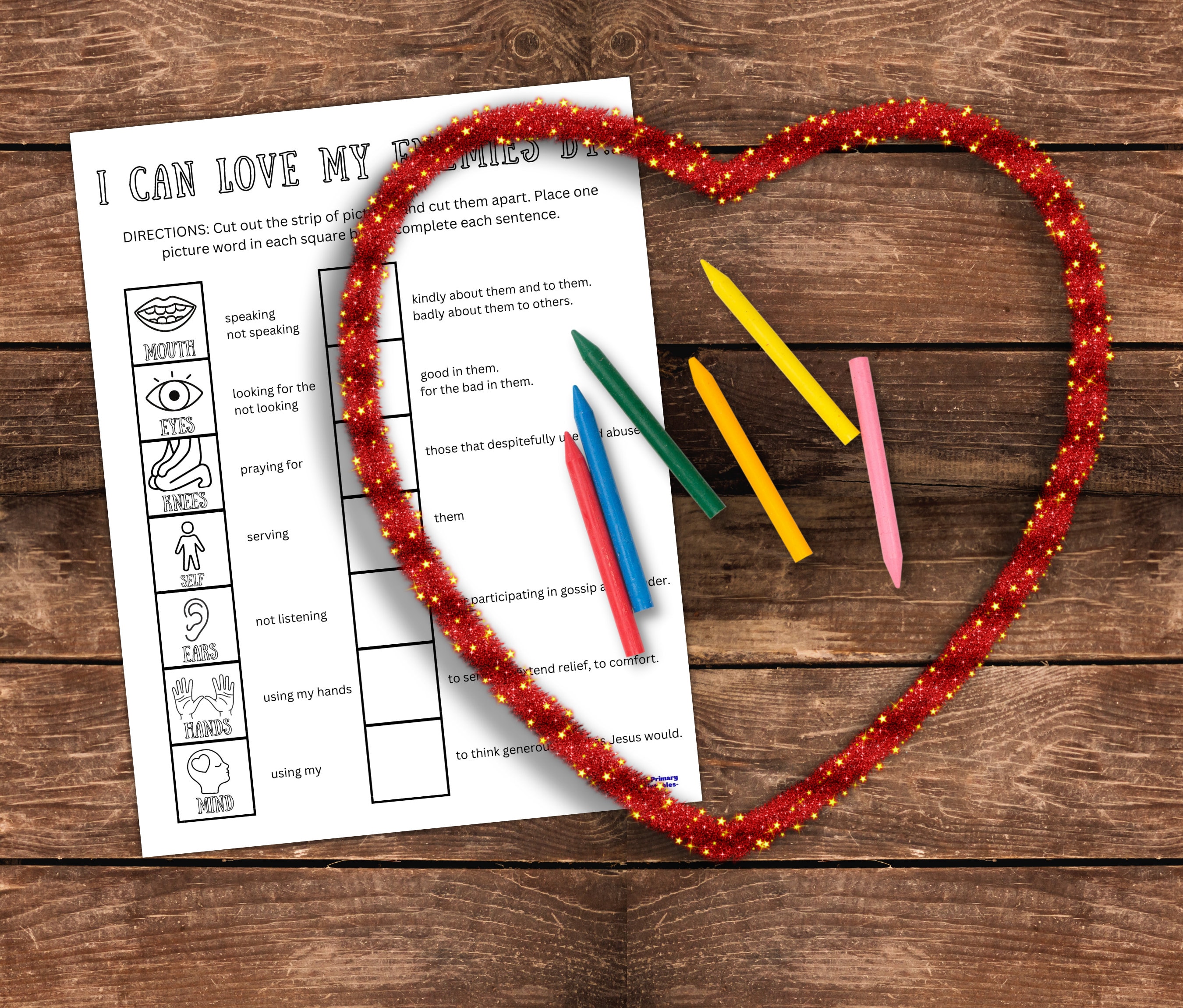 Love Thine Enemies, Matthew 5:44, Luke 22 Vs 50-51 | I Can Love My ...