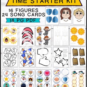Nursery Planner Binder & Singing Time Starter Kit Bundle (19 Song ...
