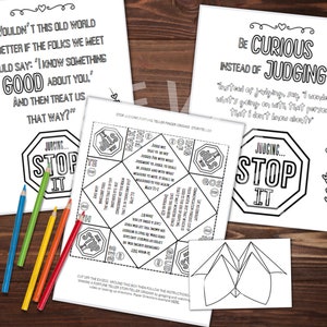 Judging Printables: Folder Game, Judging Scriptures Origami Storyteller ...