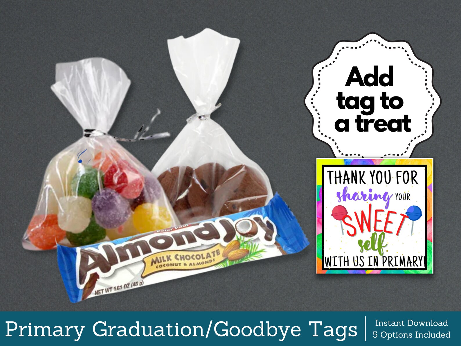 LDS Primary Goodbye Treat Gift Tags | Moving, Graduating, Leaving ...