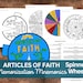Articles of Faith Flashcards Matching Memorization LDS Primary LDS ...
