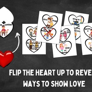 Ways to Show Love Hearts | Love One Another, Kindness | as I Have Loved ...