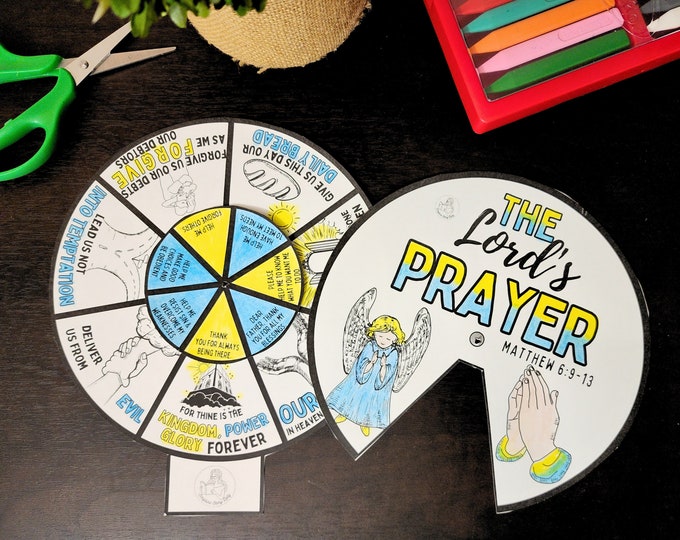 Christian Kids Prayer Sandwich Bible Lesson Activity for Homeschool ...
