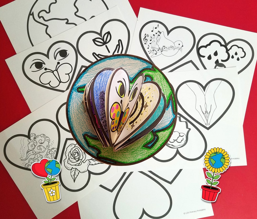 Creation Craft Kit My Heavenly Father Loves Me | 3D Earth Flipbook ...