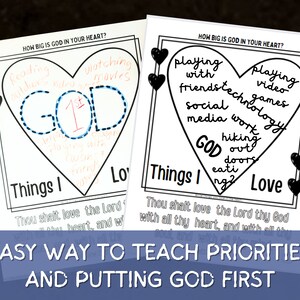 Great Commandments - Matt 22:37-39 - Coloring Bible Printables ...