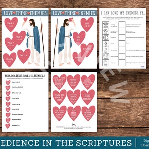 Love Thine Enemies, Matthew 5:44, Luke 22 Vs 50-51 | I Can Love My ...