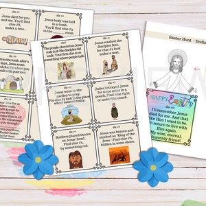 Christ-centered Easter Basket Scavenger Hunt HOME EDITION | Easter ...