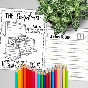 Scripture Scavenger Hunt | Power of the Scriptures | Kids Bible ...