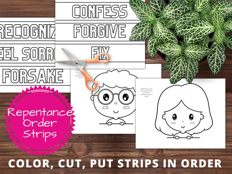 Steps of Repentance Bundle: Spinner Wheel, Strips, Repentance Song ...