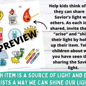 Sharing Jesus Light & His Gospel Shine on Activity Bundle | Matthew 5: ...
