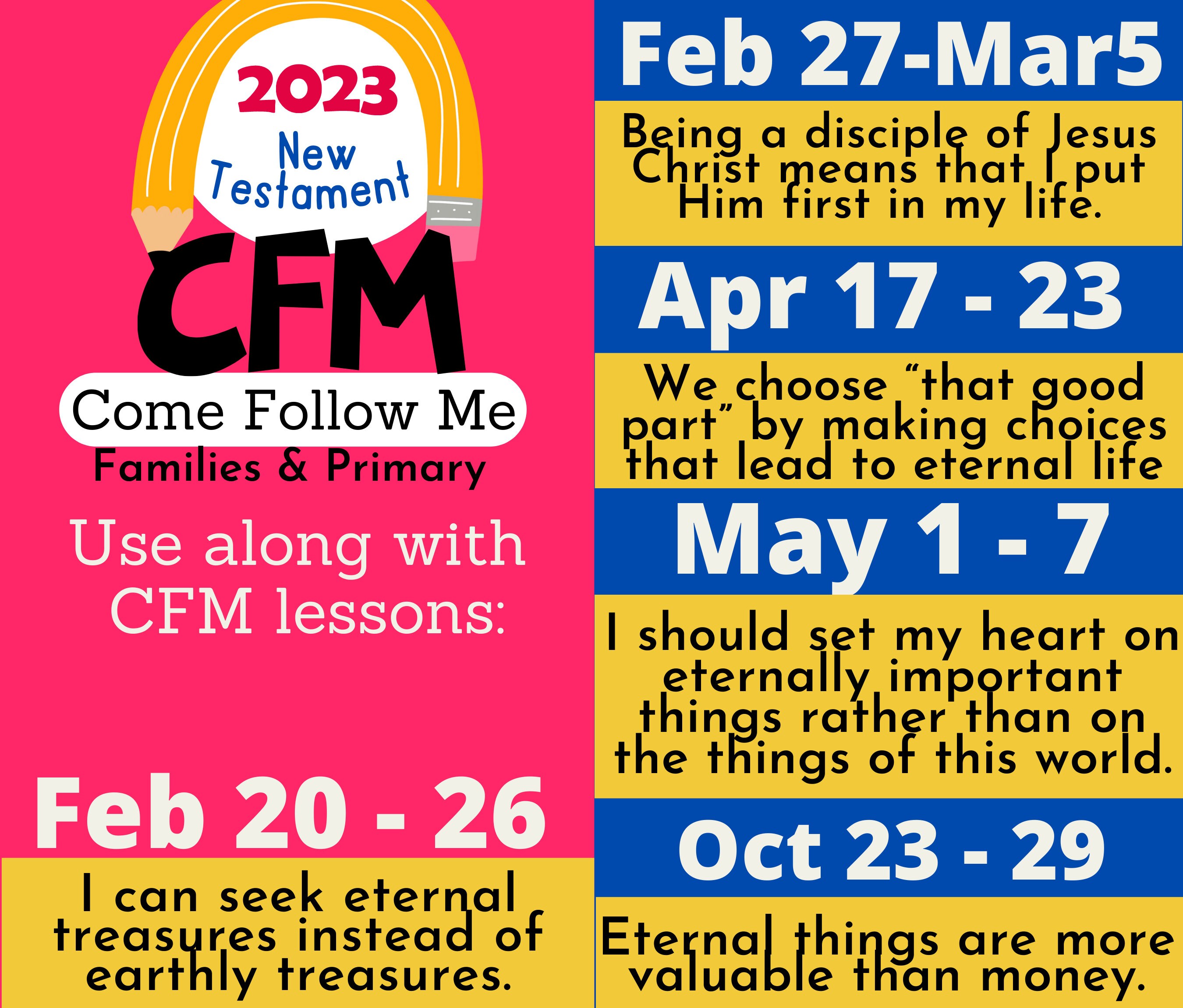 Temporal Vs Spiritual Folder Game | Come Follow Me 2023 Families & LDS ...