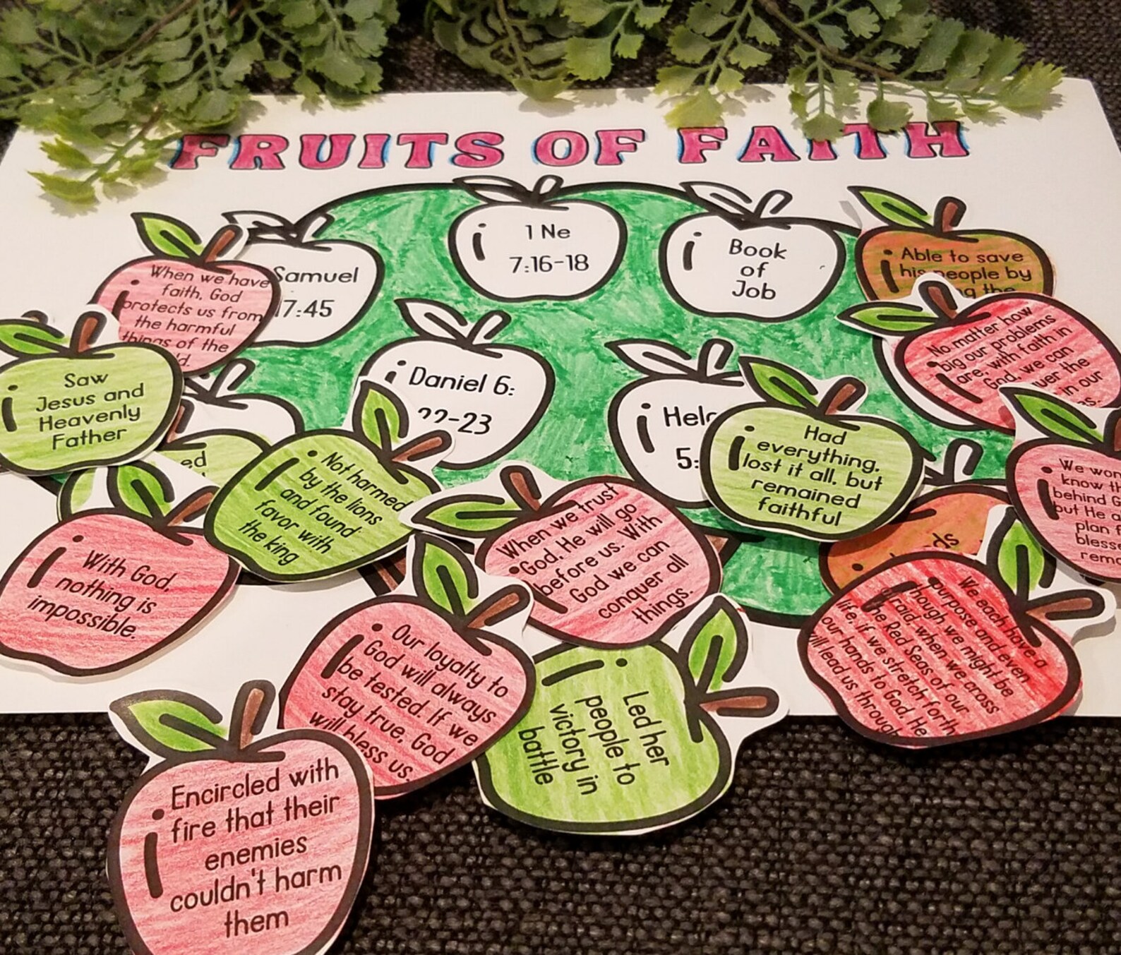 LDS Faith Mega Bundle: Folder Game, Fruits of Faith, Mustard Seed ...