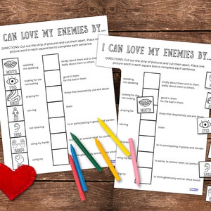 Love Thine Enemies, Matthew 5:44, Luke 22 Vs 50-51 | I Can Love My ...